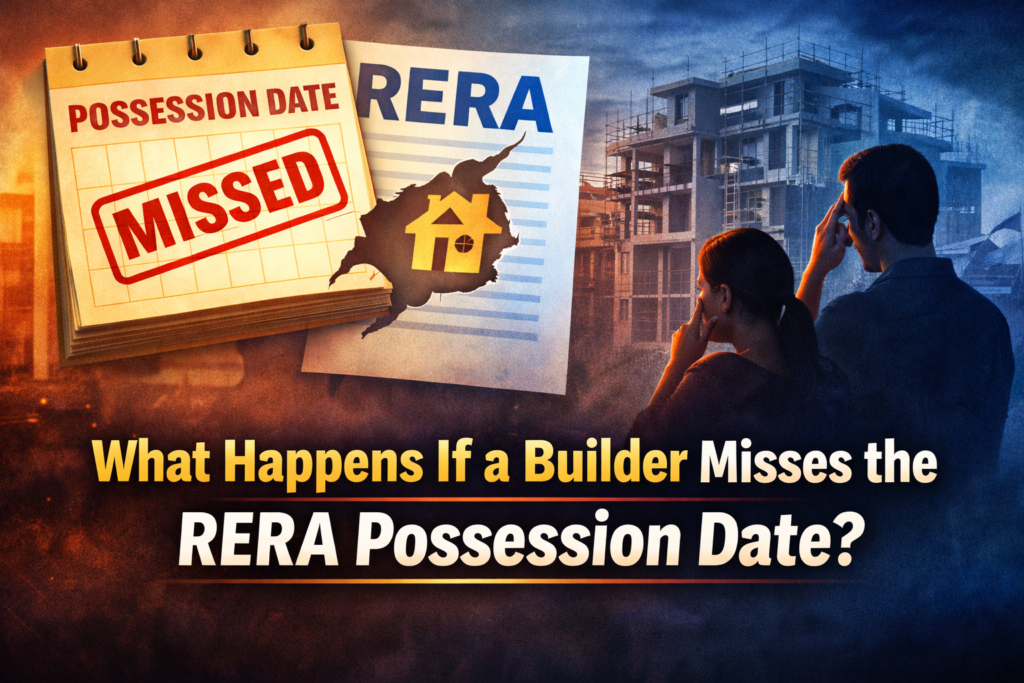 What Happens If A Builder Misses The RERA Possession Date? | Loan Nest Hub